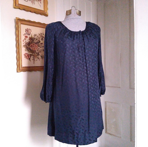 J. Crew | Tops | J Crew Navy Blue Tunic | Poshmark